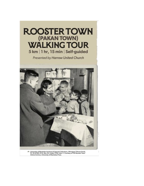 Rooster Town – Harrow United Church Winnipeg